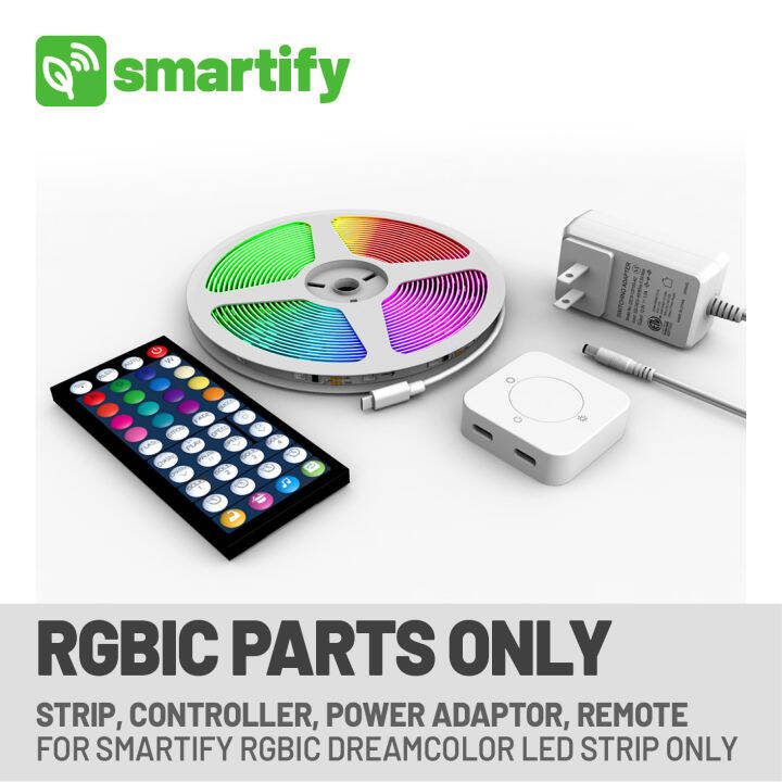 [SPARE PARTS] SMARTIFY WIFI RGBIC RGBWIC LED Strip Light PARTS ONLY (Strip, Controller, Power ...