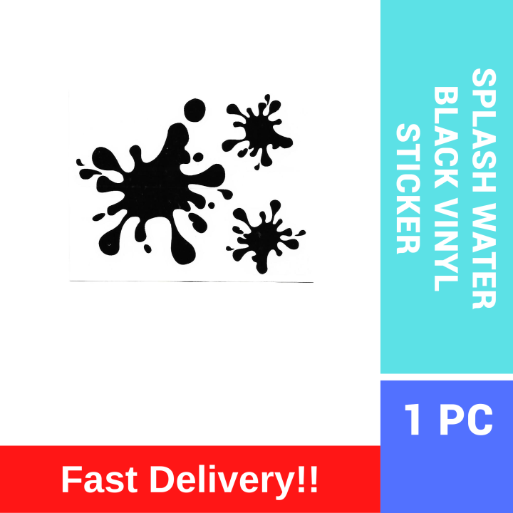 SPLASH WATER CAR STICKER PERODUA BEZA AXIA MYVI PROTON PERSONA SAGA X70 ...