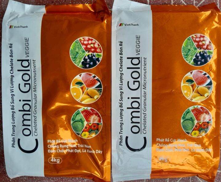 COMBI GOLD Veggie xuất xứ Thái Lan Phân bón phát rễ chống rụng hoa trái ...