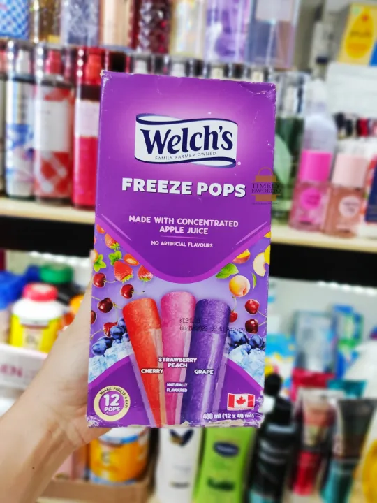 Welch's Freeze Pops, 12 Count | Lazada PH