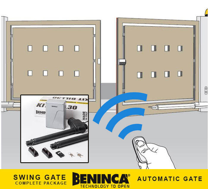 Complete Beninca KBILL 40M Swing Automatic Gate up to 3.5M gate | Lazada PH
