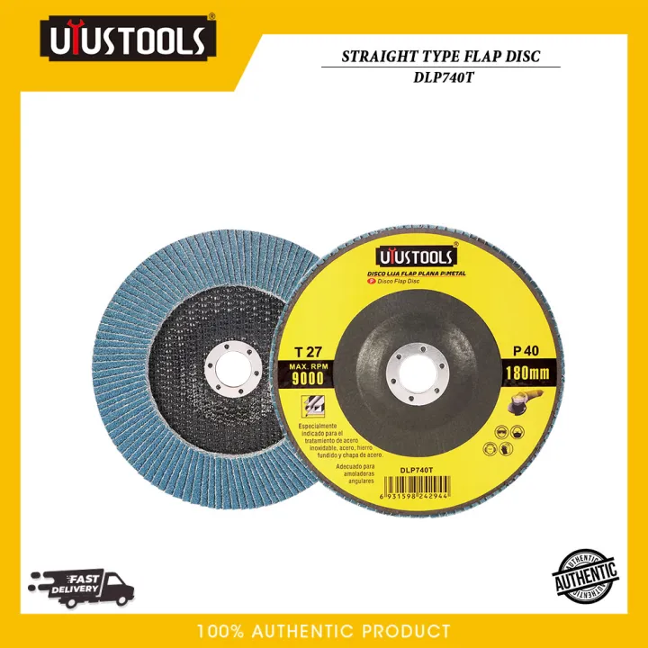 UYUSTOOLS Straight Type Flap Disc Suitable For Working In Stainless ...