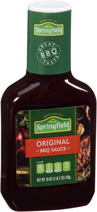 SPRINGFIELD BARBEQUE SAUCE ORIGINAL 18 OZ | Lazada PH