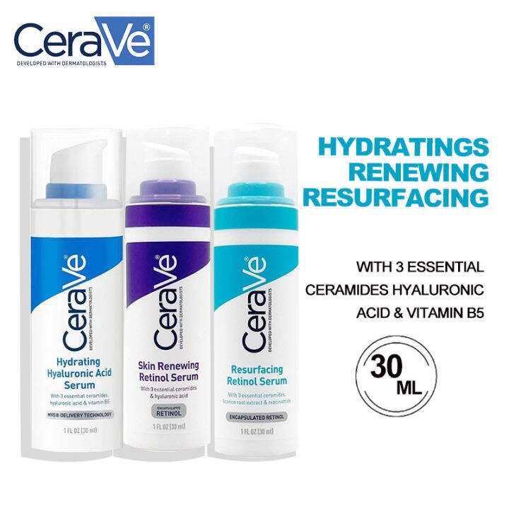 Cerave Original Retinol Serum For Post Acne Marks And Skin Texture Pore
