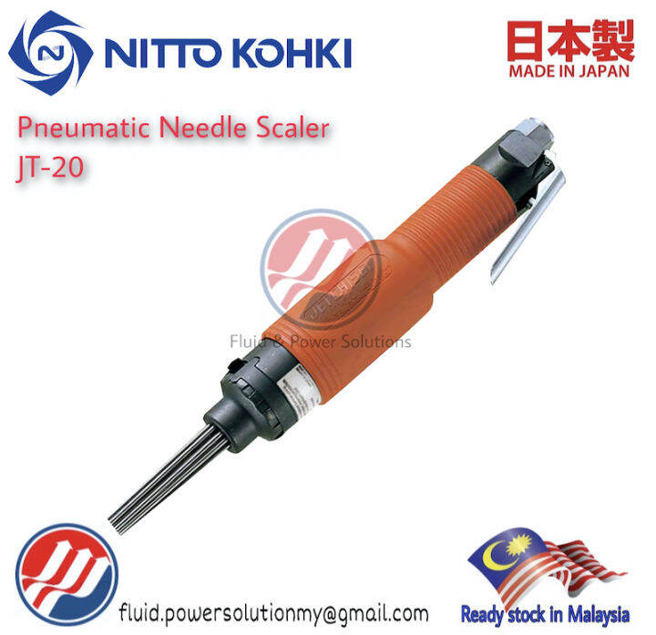 Genuine "Nitto Kohki" Jet Chisel JT-20 , " Made in Japan" Needle Scaler ...