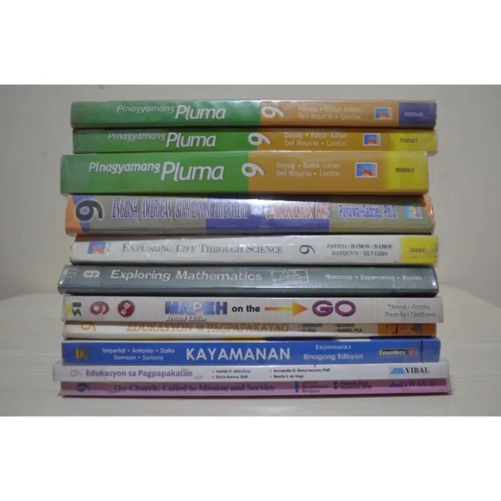 NEGOTIABLE GRADE 9 BOOKS Pluma English Science Math CL EPP AP MAPEH ...