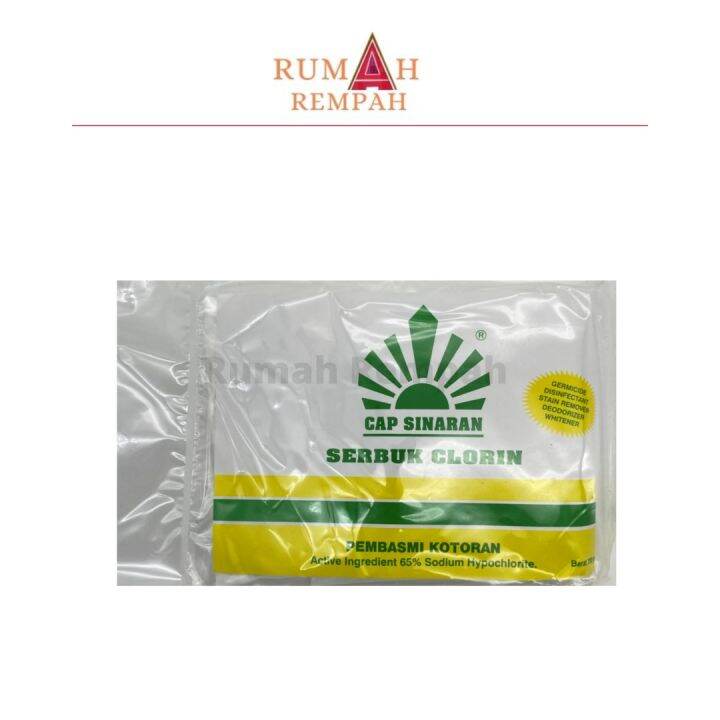 [ READY STOCK ] Sinaran | Chlorine Powder (Serbuk Klorin) 200g | Lazada