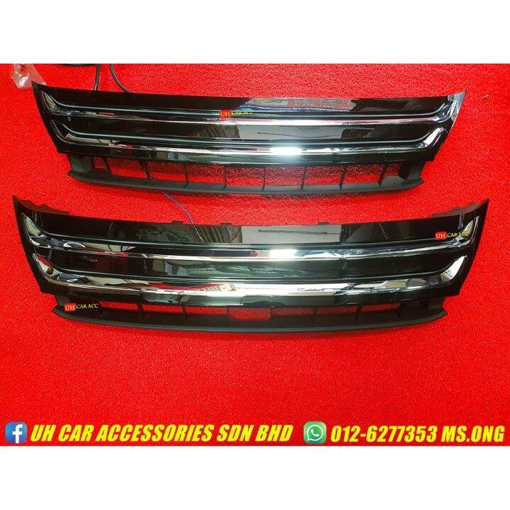 TOYOTA HARRIER 2014-2020 XU60 FRONT GRILL WITH LED | Lazada