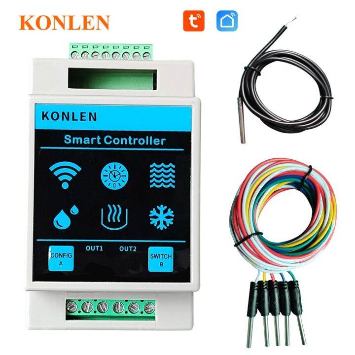 Tuya WIFI Temperature Sensor Water Level Thermostat Controller 220V ...