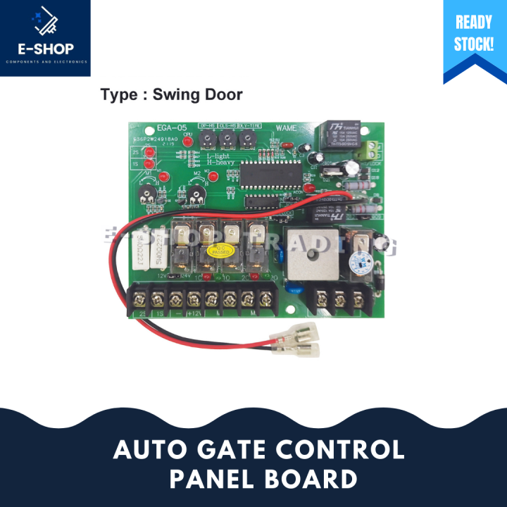 [ORIGINAL] EGA-05 AUTOGATE SWING DOOR PCB BOARD PANEL CONTROL BOARD ...