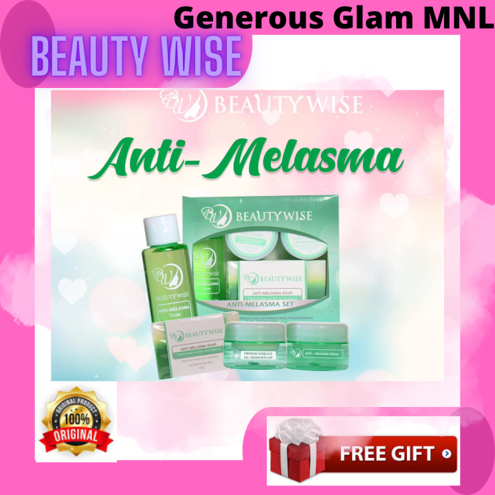 Beauty Wise Anti-melasma set (AUTHENTIC) 100% ORIGINAL [COD] | Lazada PH
