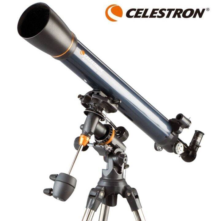 Celestron AstroMaster 90EQ 90/1000mm F/11 กล้องโทรทรรศน์ดาราศาสตร์มือ ...