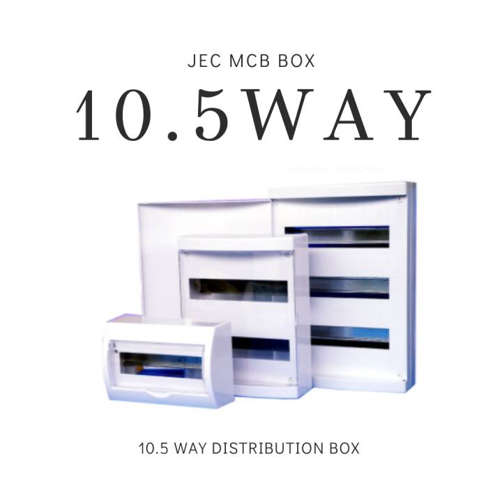 10.5 Way MCB Box JEC Kotak MCB Distribution box | Lazada