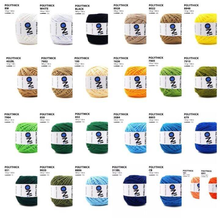ﺴ Onitsuga POLYTHICK Knitting Yarn Catalog | Lazada PH
