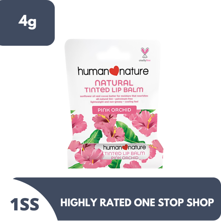 Human Nature Lip Balm Pink Orchid | Lazada PH