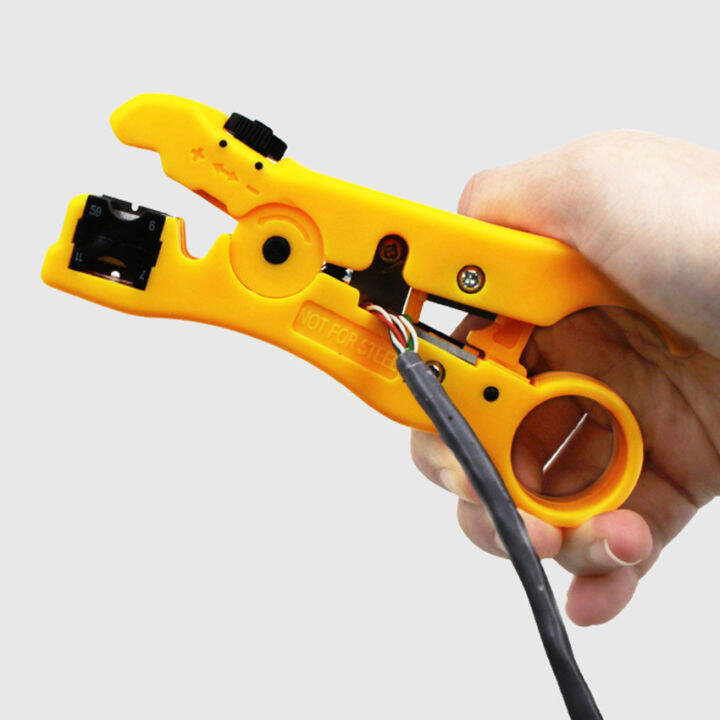 Multi-Functional Electric Stripping Knife Pliers Tools Coaxial Cable ...