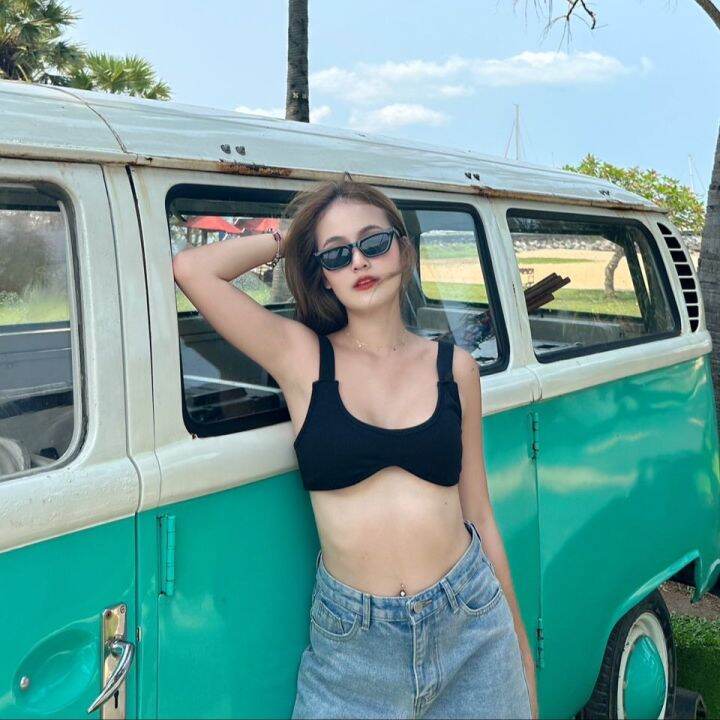 Mars Top เสื้อครอปกล้าม (6002) | Lazada.co.th