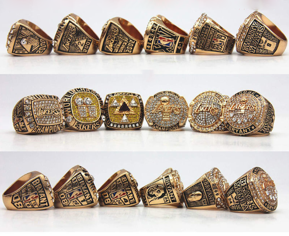 NBA Championship Ring/Kobe Commemorative Ring/Lakers Ring/Fan ...