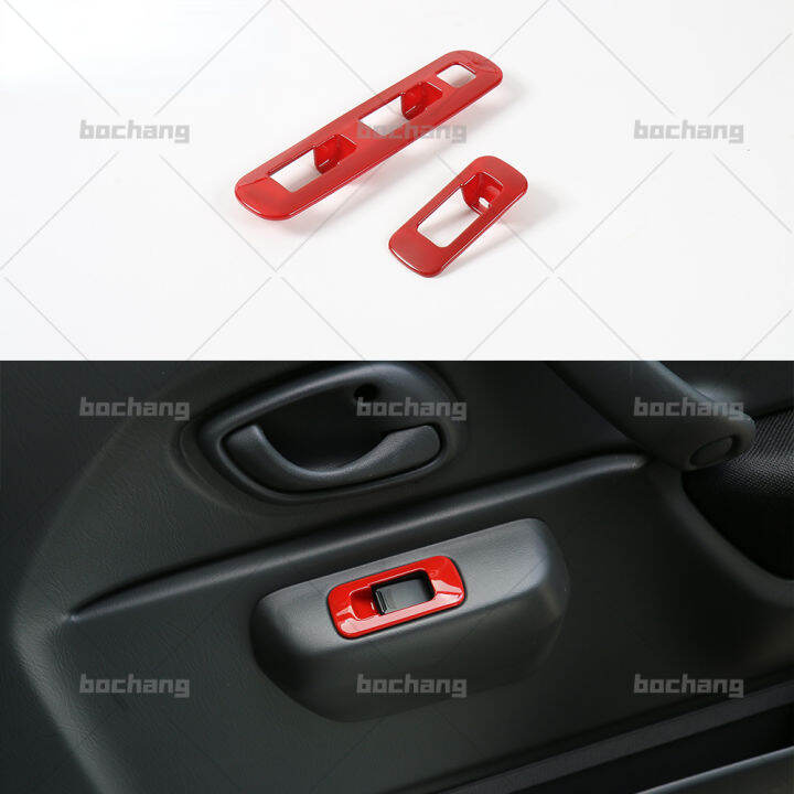 Car Interior Window Switch Button Decorative Fames for Suzuki Jimny ...