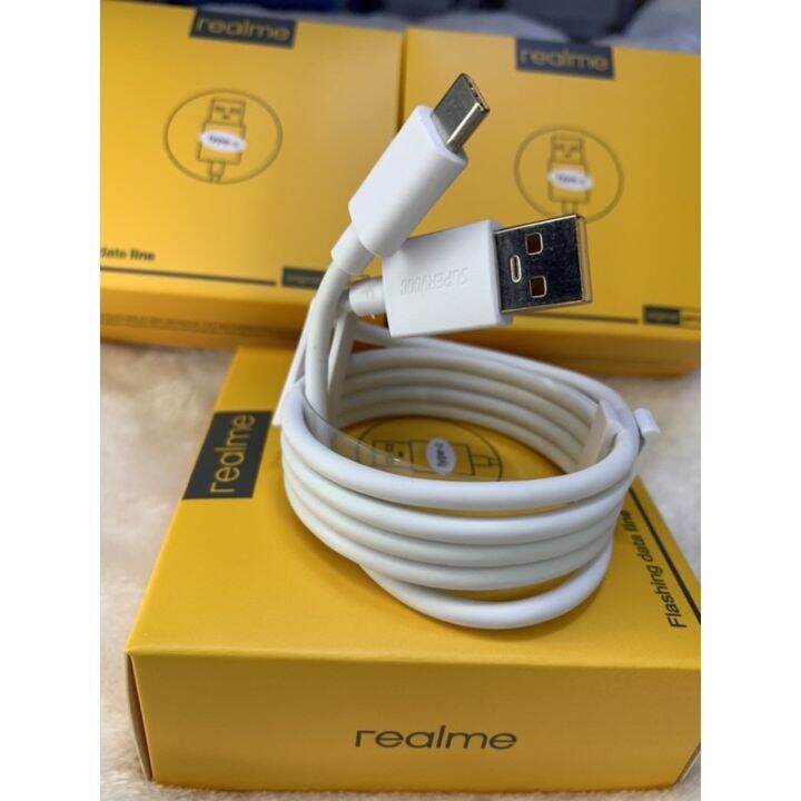 REALME Original 50W/5A SuperVOOC Type C USB Flash Charger Data Cable 1 ...