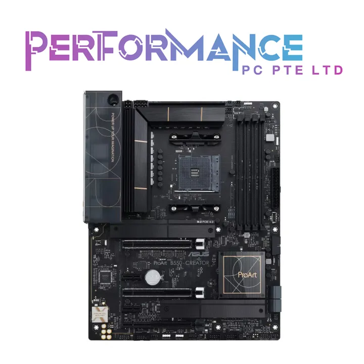 ASUS ProArt B550-Creator AMD B550 Ryzen AM4 ATX motherboard for content ...