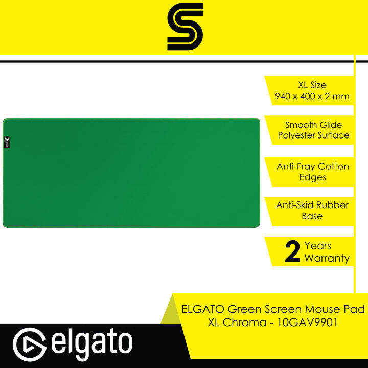 ELGATO Green Screen Mouse Pad XL Chroma - 10GAV9901 | Lazada