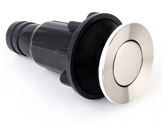 Short Stainless PVC Flap Washbasin Basin Sink Drain with Overflow Hole ...