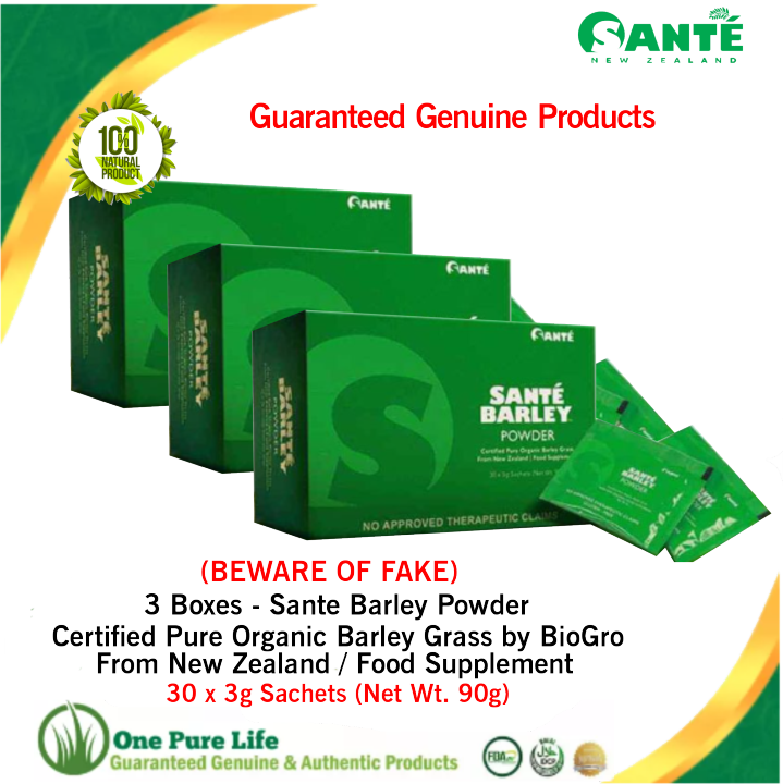 Barley Powder from New Zealand 100% Organic and Natural (Genuine and ...