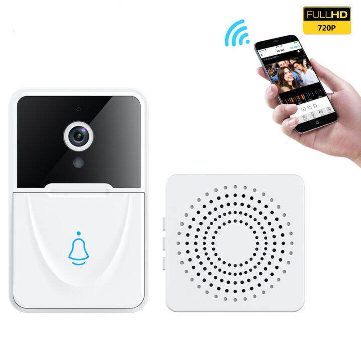 X3 Wireless Wifi Doorbell Night Vision Video Intercom Hd Camera Smart ...