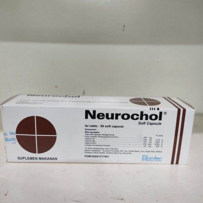 Neurochol tablet box | Lazada Indonesia