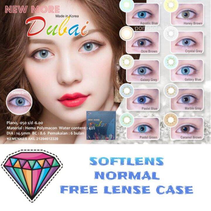 NORMAL/PLANO SOFTLENS NEW MORE DUBAI NORMAL/PLANO DIAMETER 14,5 ...