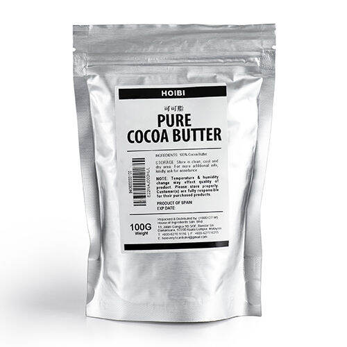 HOI Baker&Chef Pure Cocoa Butter 100G | Mentega Koko Tulen | Lazada