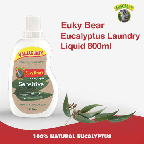 Euky Bear Laundry Liquid Sensitive Detergent with Antibacterial ...