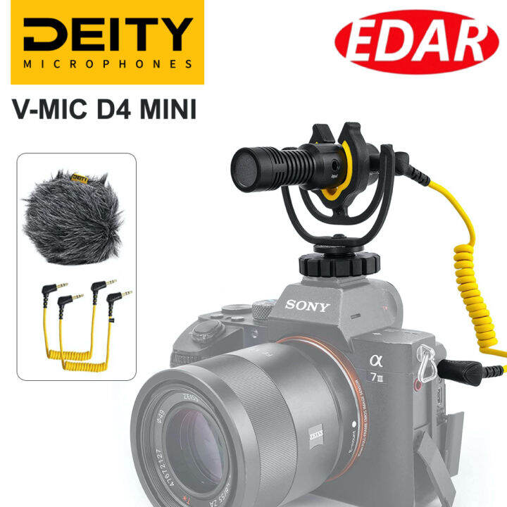 Deity V-Mic D4 Mini Ultracompact Camera-Mount Shotgun Microphone | Lazada