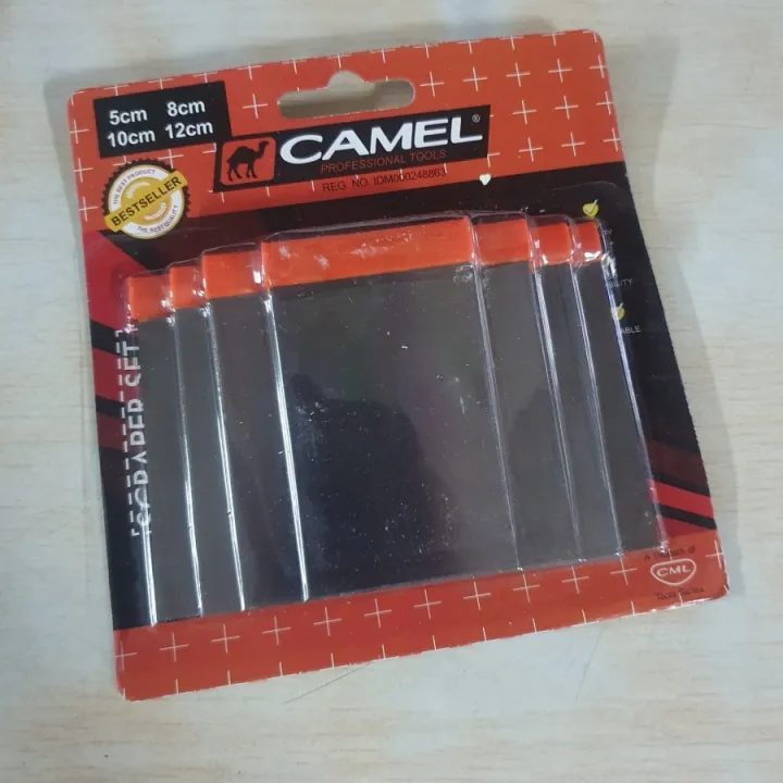 MG - Kape Set 4 Pcs Camel / Skrap Set Camel Alat Dempul Kompon Tembok ...