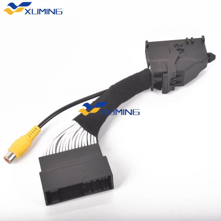 Xuming Car Navigation System Reversing Rear View Camera Adapter Cables ...
