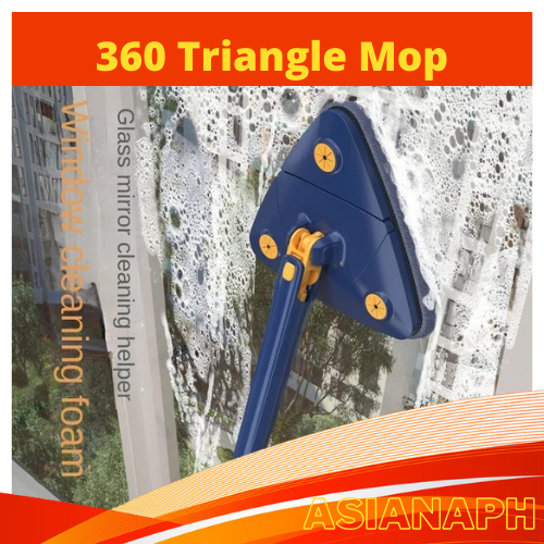 ASIANA PH 360 Degree Rotating Cleaning MOP For Window, Glass & Toilet ...