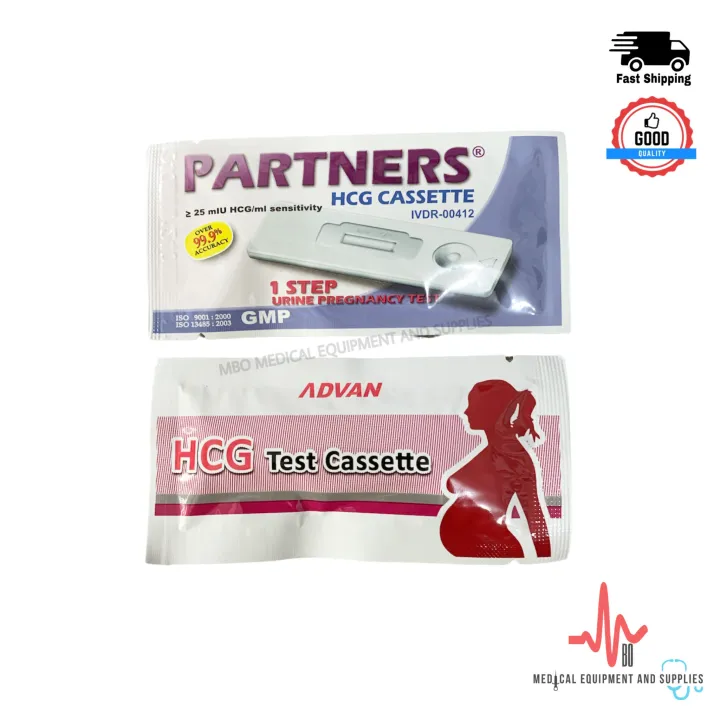 Partners/Advan Pregnancy Test Kits / HCG Cassette - Per Piece | Lazada PH