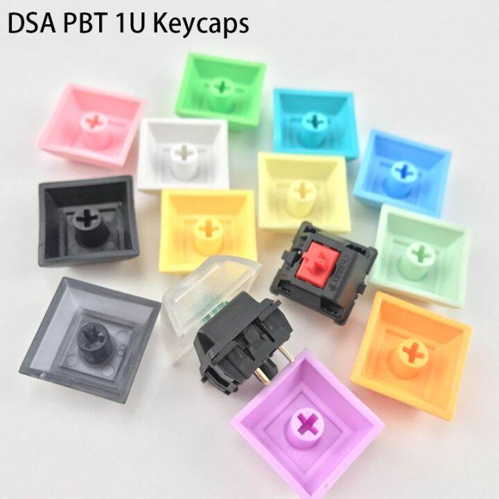 《Miss qi's keycap》 DSA Profile PBT 1U Keycaps Mechanical Keyboard ...