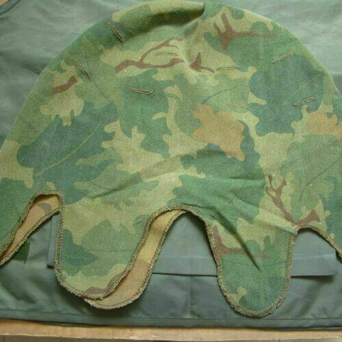 REPRODUCTION VIETNAM WAR US ARMY M1 HELMET COVER MITCHELL REVERSIBLE ...