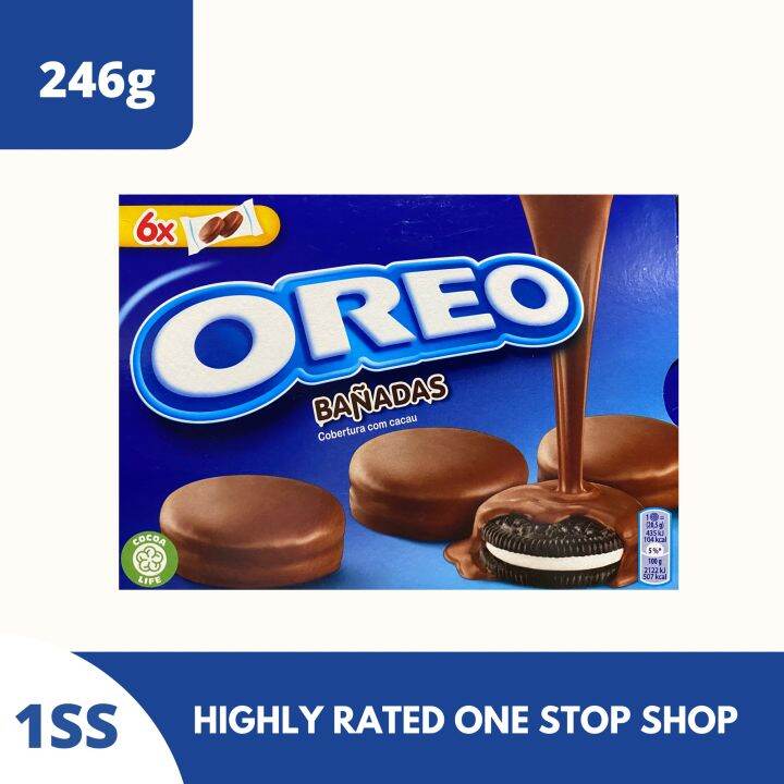 Oreo Bañadas Chocolate Covered Oreo Cookies 246g | Lazada PH