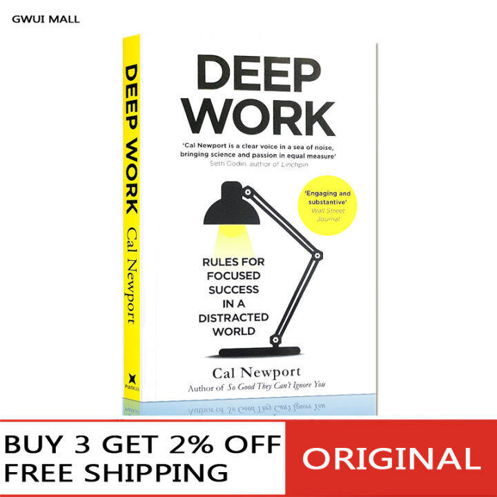 Deep Work: Rules for Focused Success in a Distracted World Paperback ...