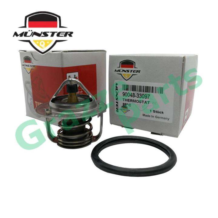 Münster Coolant Thermostat + Sealing Ring for 90048-33097 Perodua Axia ...