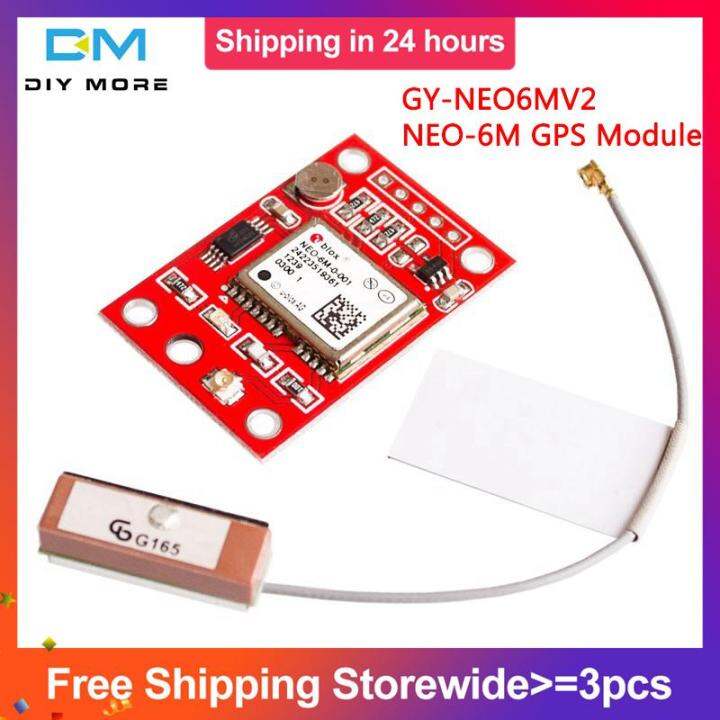 Original Diymore GY-NEO6MV2 NEO-6M GPS Module NEO6MV2 Flight Controller ...