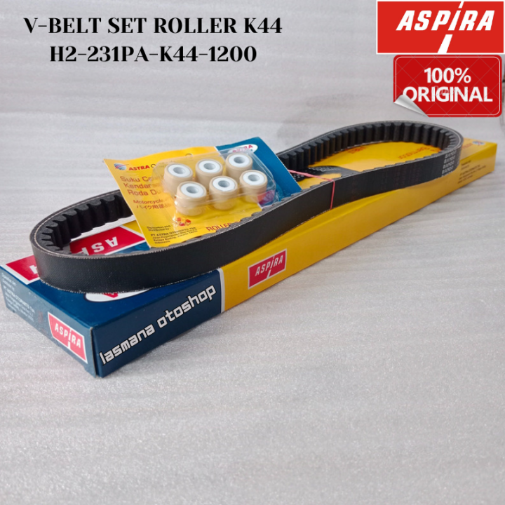 Vanbelt V-Belt Set Roller Aspira K44 Beat Esp Beat Pop Beat Street ...
