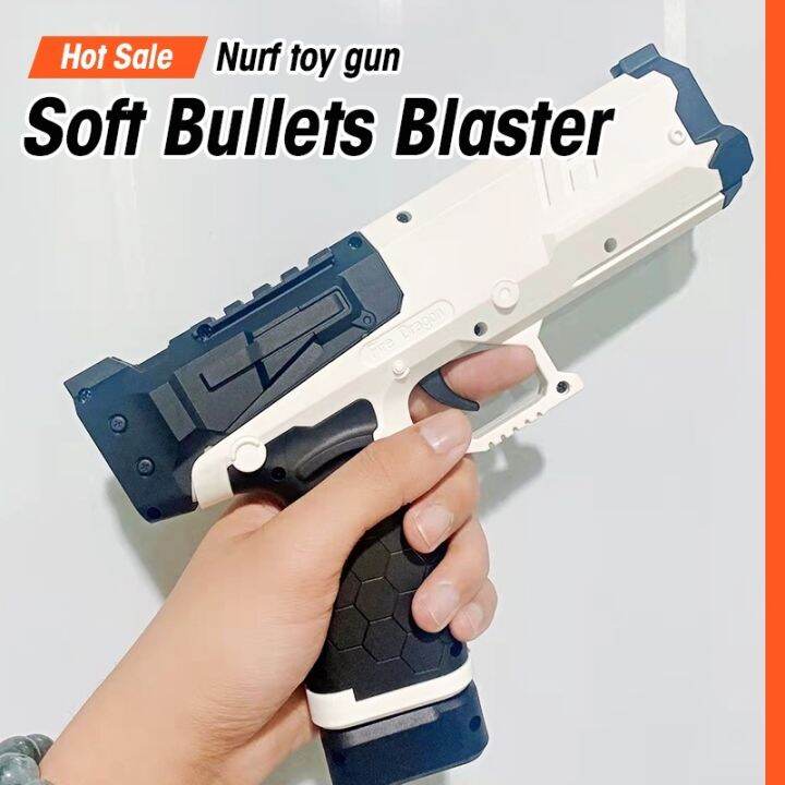 Ready stock M700 Shell Ejecting blaster NERF toyguns nylon EVA soft ...