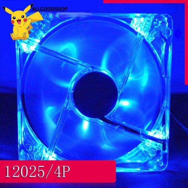 Colorful computer chassis fan 80mm with led CPU Silent Computer PC ...