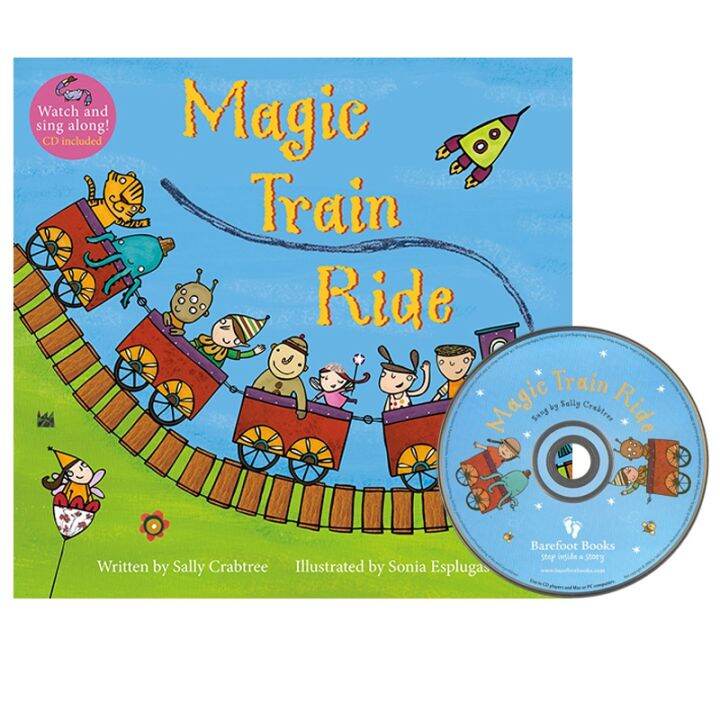 Original English Picture Book Magic train ride magical train Liao ...