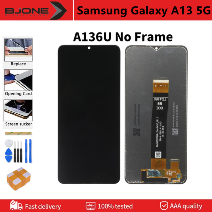 จอ LCD สำหรับ หน้าจอSamsung Galaxy A32 A325F Samsung A13 5G SM-A136จอแสดงผล LCD พร้อมแผงสัมผัส ...