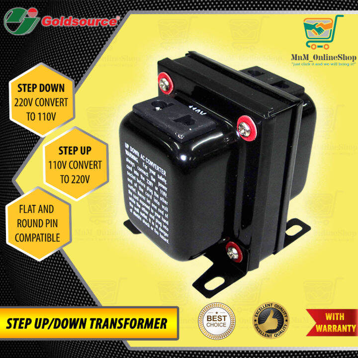 ♤Goldsource Auto Switch Transformer ( 110V 220V ) 50W to 750W♒ | Lazada PH
